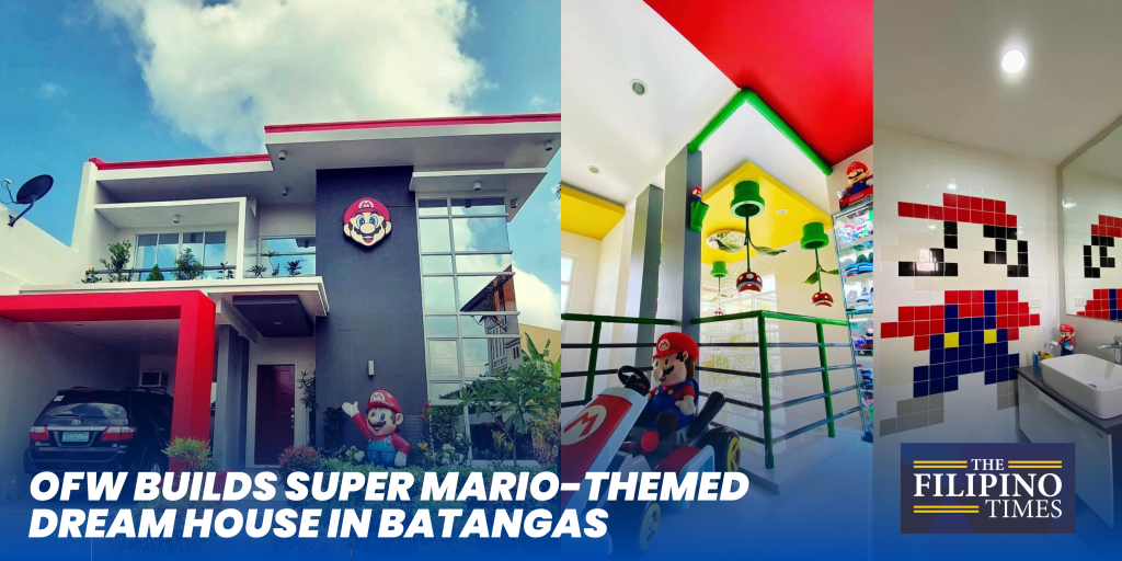 OFW builds Super Mario-themed dream house in Batangas - The Filipino Times