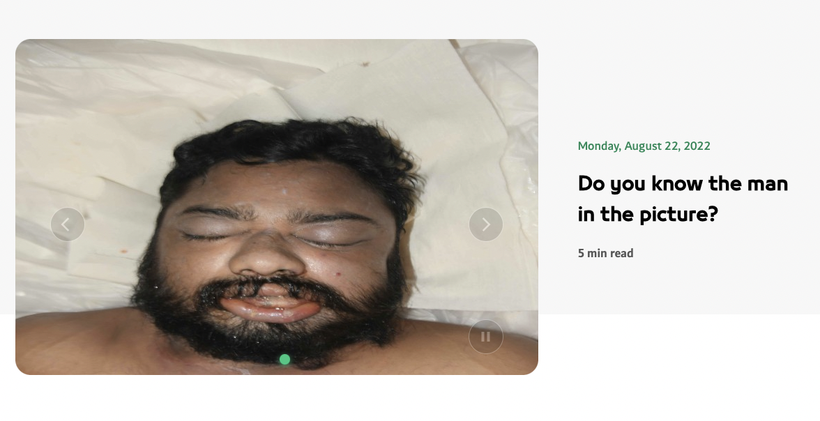 Dubai Police seek residents’ help in identifying dead man - The ...