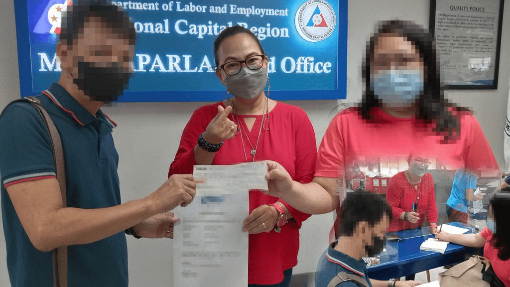 DOLE helps man receive Php 479,000 gratuity in PH - The Filipino Times