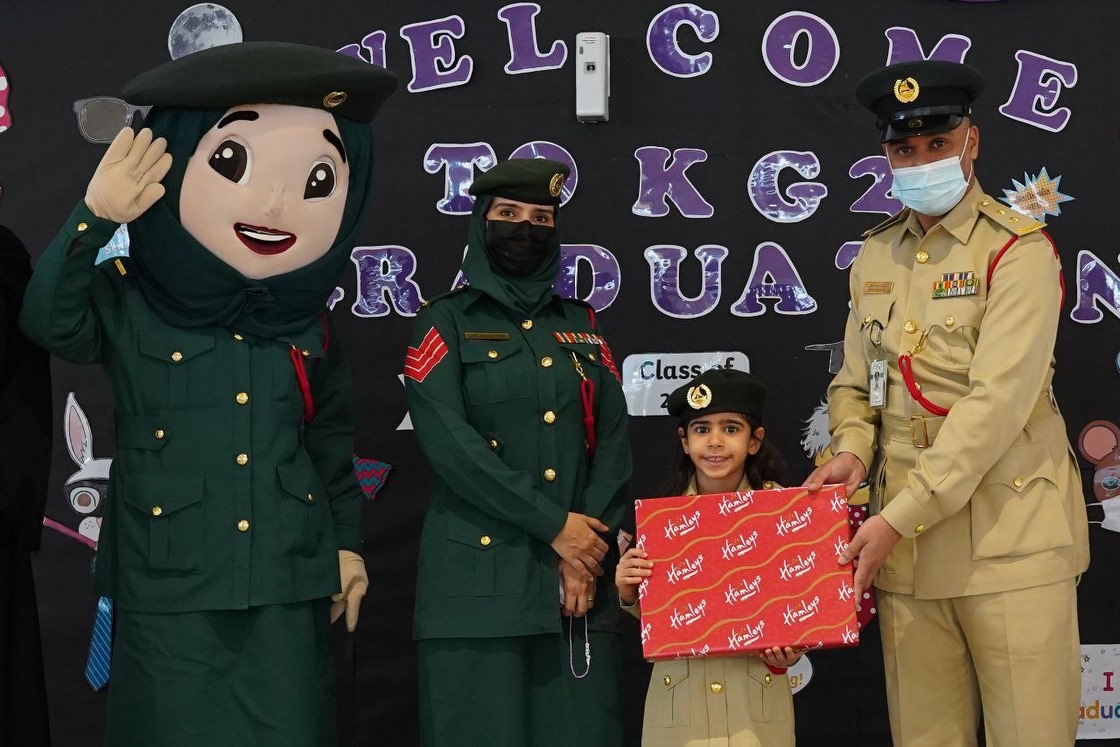 Birthday wish comes true: Six-year-old becomes Dubai Police Officer for ...