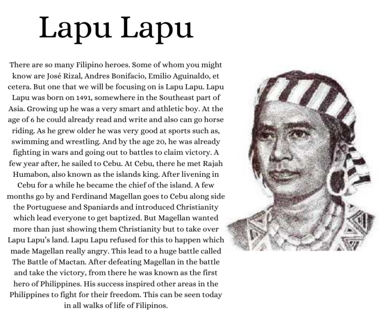 Lalu-lapu, Andres Bonifacio and Jose Rizal, among the top National ...