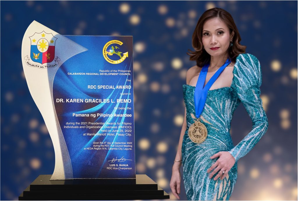 Proud Batangueña: UAE-based Filipina CEO bags special award from ...