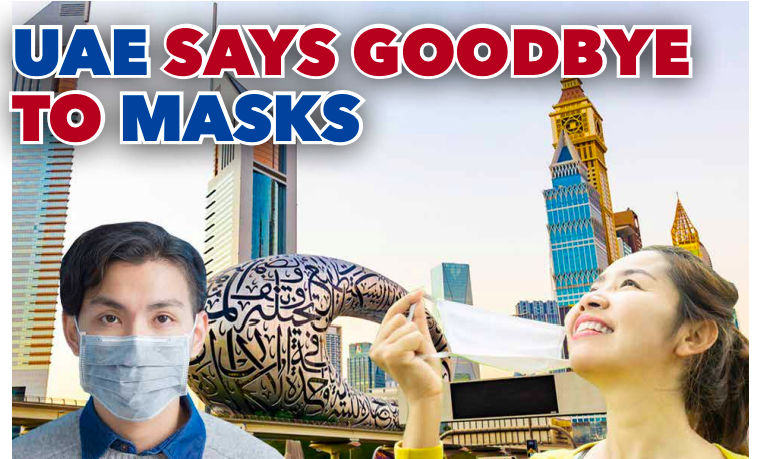 UAE says goodbye to masks - The Filipino Times
