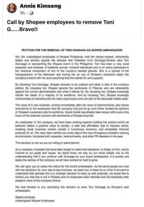 Netizens reacts on irony of Shopee's cost-cutting vs getting Toni ...