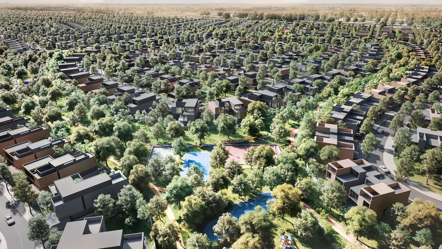 Nearly 1,000 homes to be built at nature-inspired Masaar development in ...