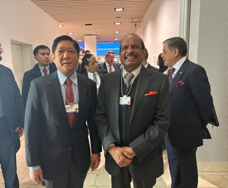 Lulu Group Chief meets Filipino President in Davos - The Filipino Times