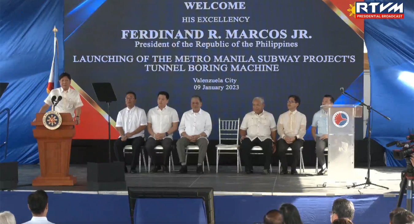 LOOK: PBBM leads next phase of construction of Metro Manila Subway Project in Valenzuela - The ...