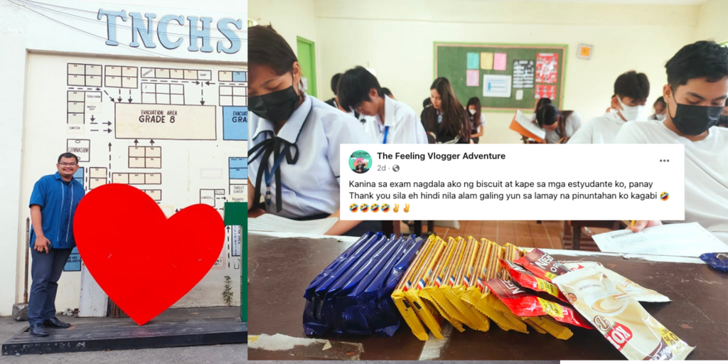Teacher's post trends online after joking that exam treats were from ...