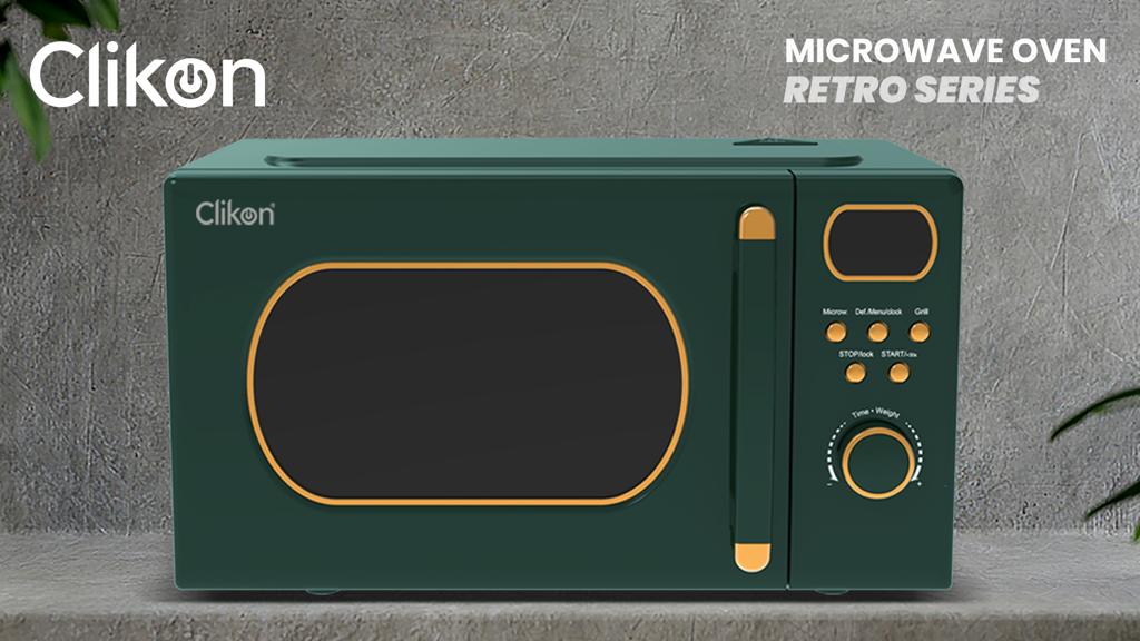 Clikon launches Retro series microwave oven - The Filipino Times