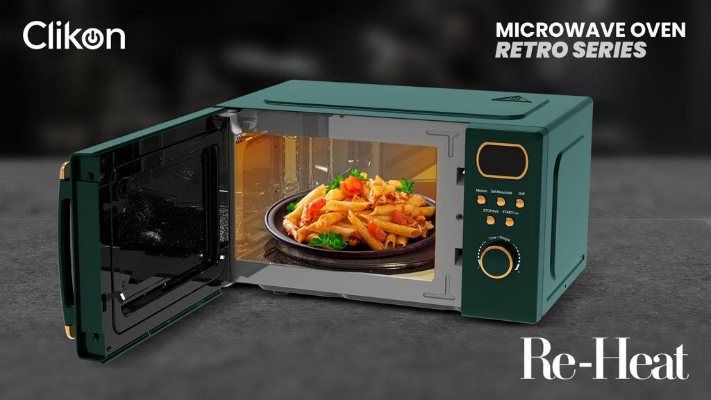 Clikon launches Retro series microwave oven - The Filipino Times