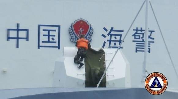 Chinese ship blinds PH Navy ship in Ayungin Shoal incident - The ...