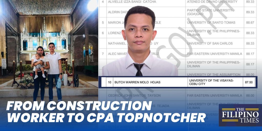 From Construction Worker to CPA Licensure Exam Topnotcher: The ...