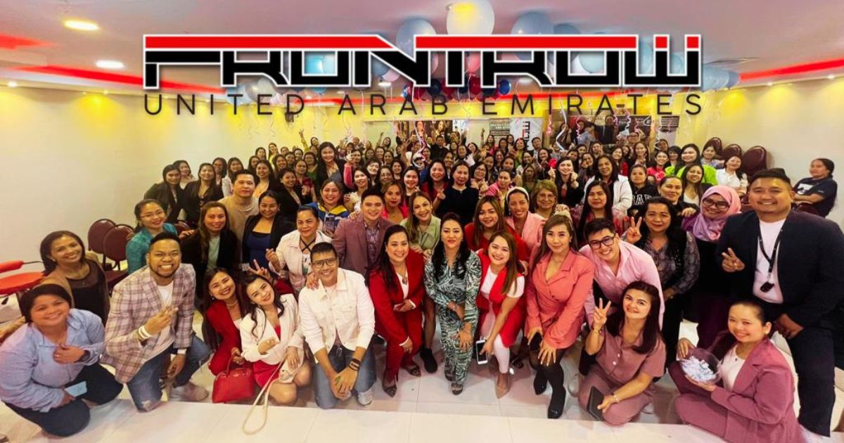 Frontrow UAE celebrates 8th year anniversary - The Filipino Times