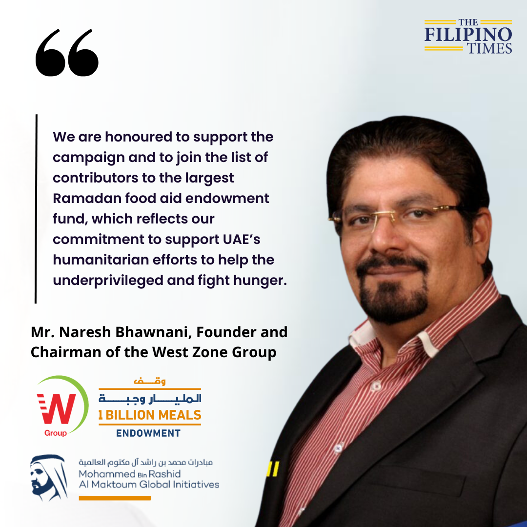 West Zone Group joins 1 Billion Meals Endowment Campaign with AED 10 ...