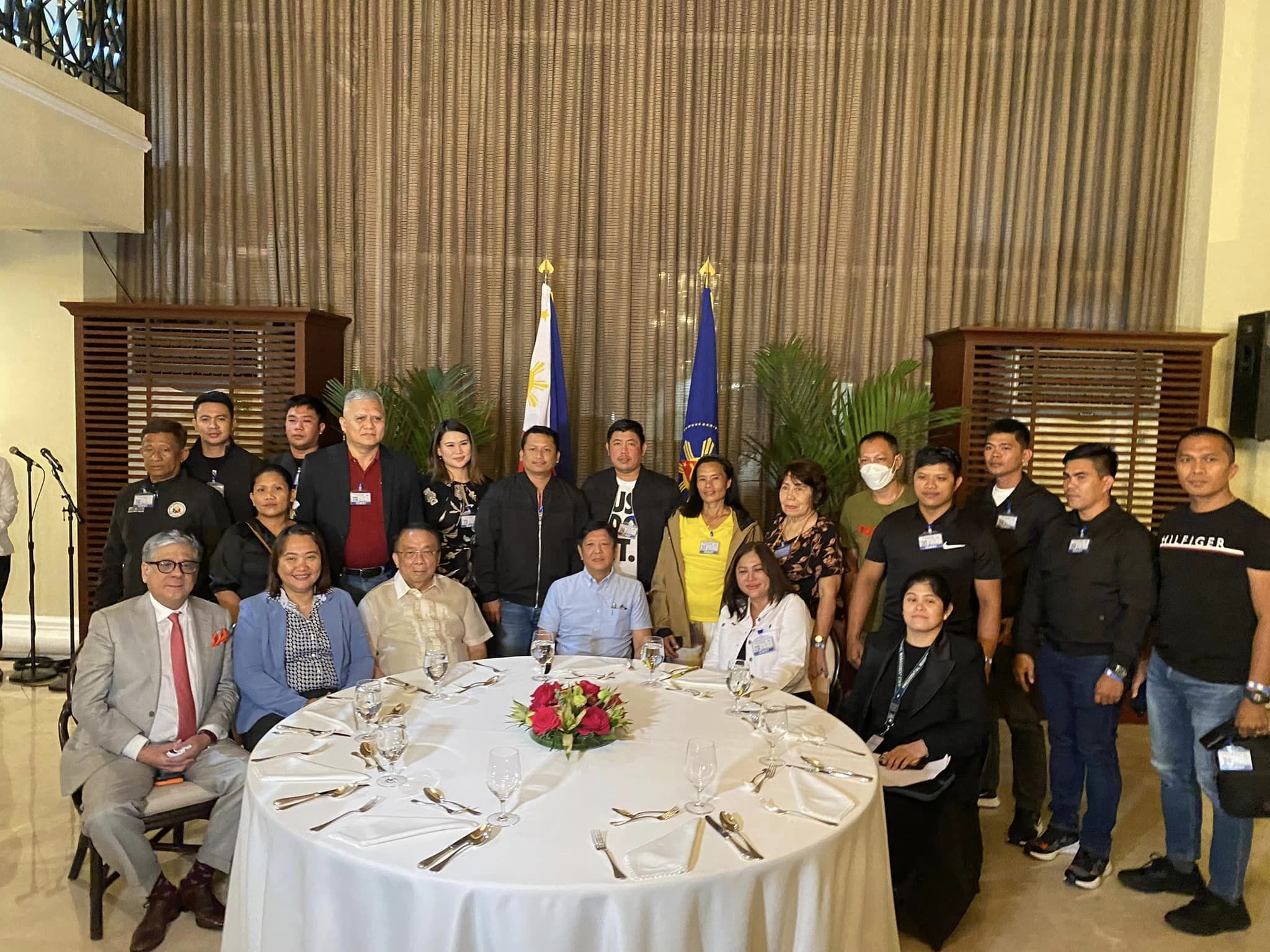 Marcos meets with Degamo widow, Senate witnesses - The Filipino Times
