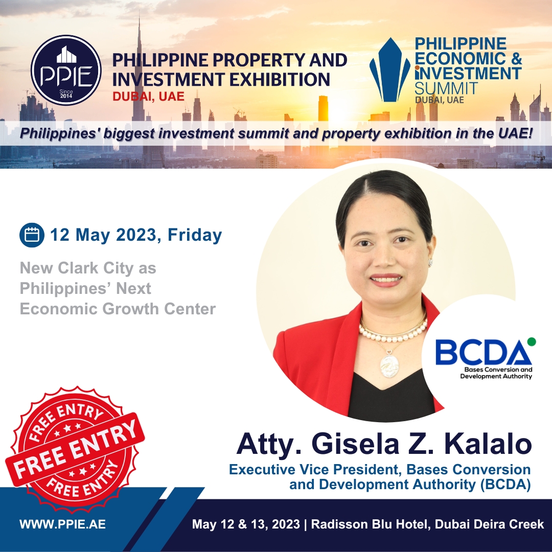 Executive Vice President Atty. Gisela Z. Kalalo of BCDA to unveil the vision for New Clark City ...