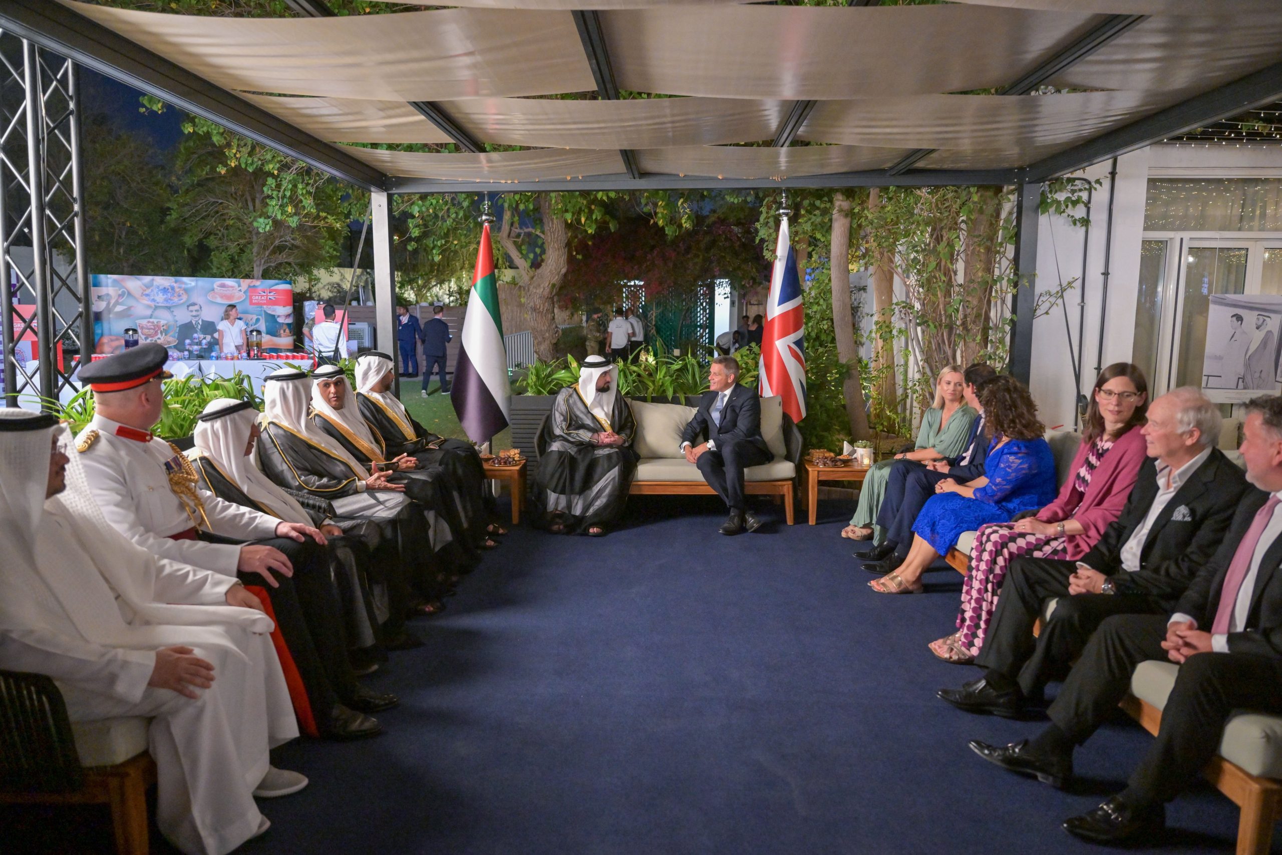 Sheikh Ahmed bin Mohammed joins King Charles III's coronation reception ...