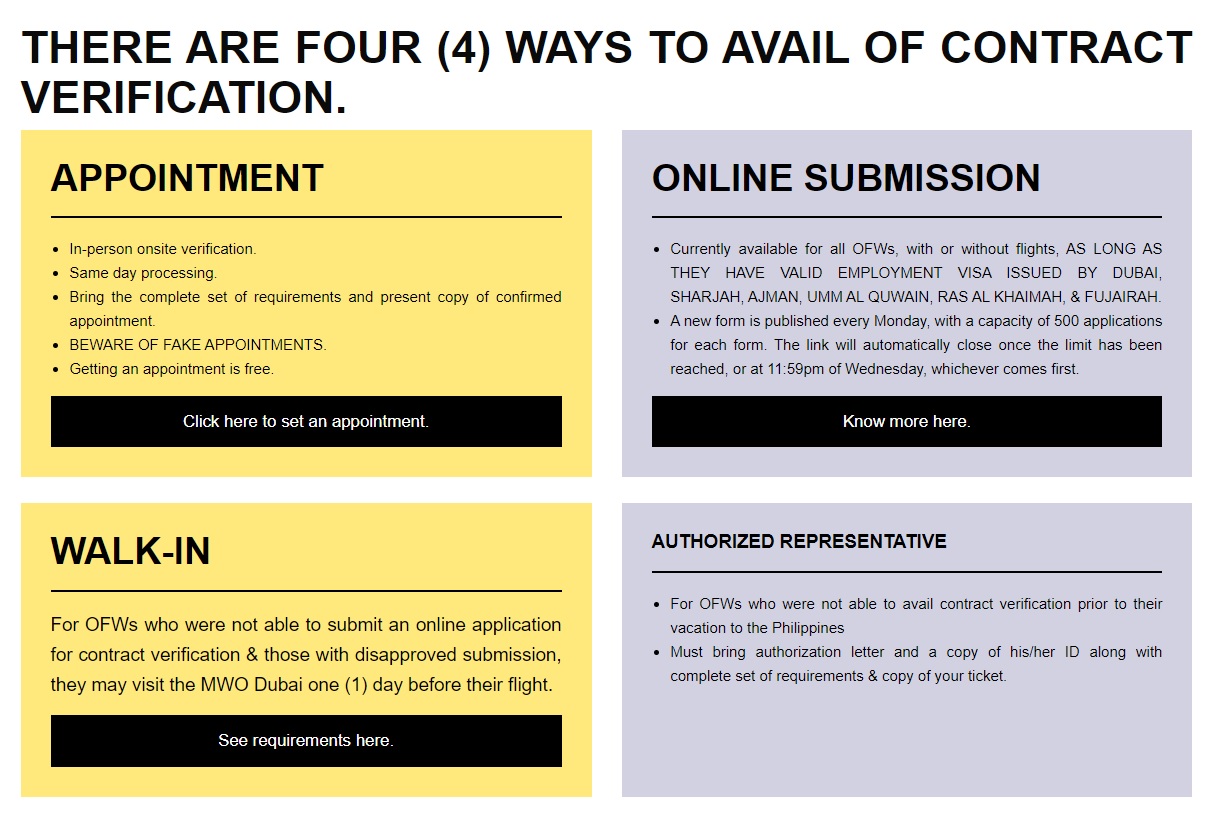 Contract Verification Guide: Labor Attaché Atty. John Rio Bautista bares options for verifying ...