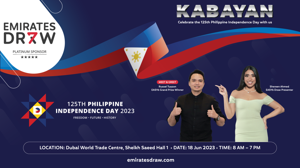 Emirates Draw To Sponsor 125th Philippine Independence Day With Prizes ...