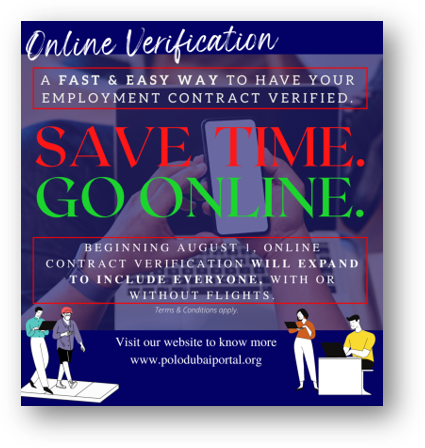 Contract Verification Guide: Labor Attaché Atty. John Rio Bautista ...