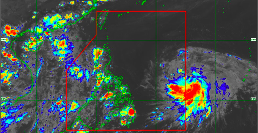 Tropical Depression 'Chedeng' forms inside PAR - The Filipino Times