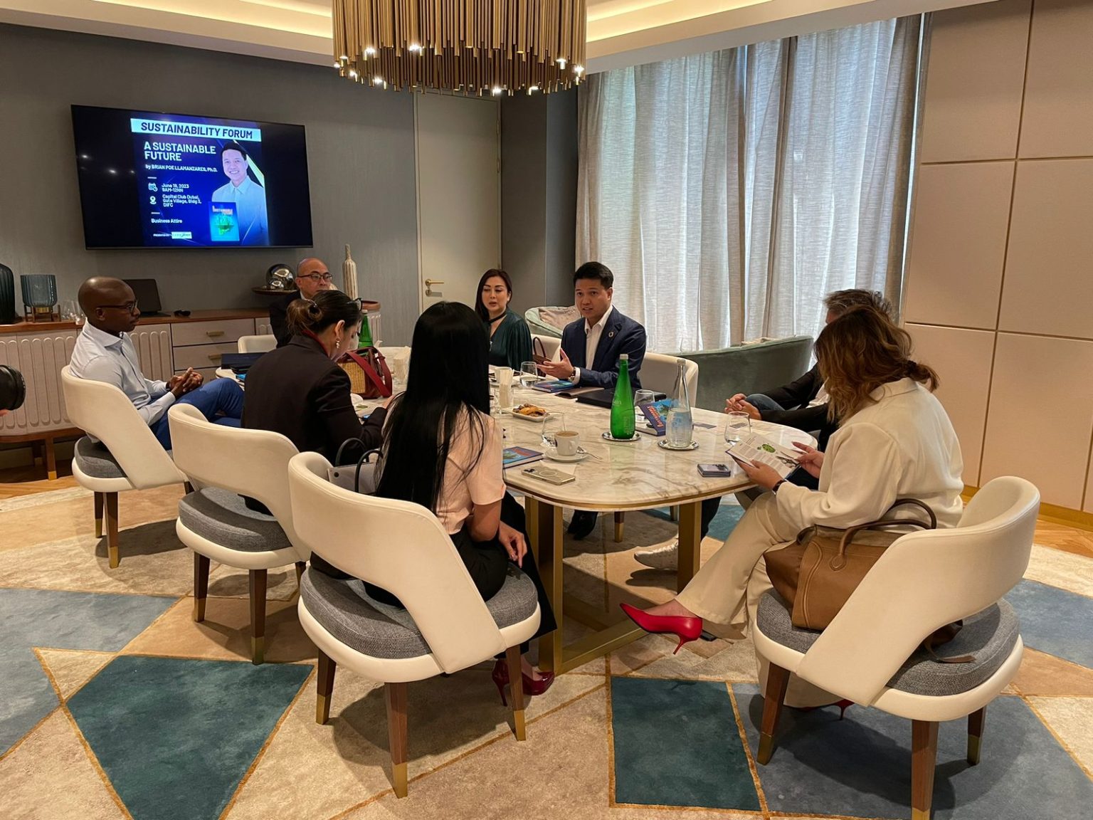 A sustainable future: Dr. Brian Poe Llamanzares visits Dubai, hosts ...