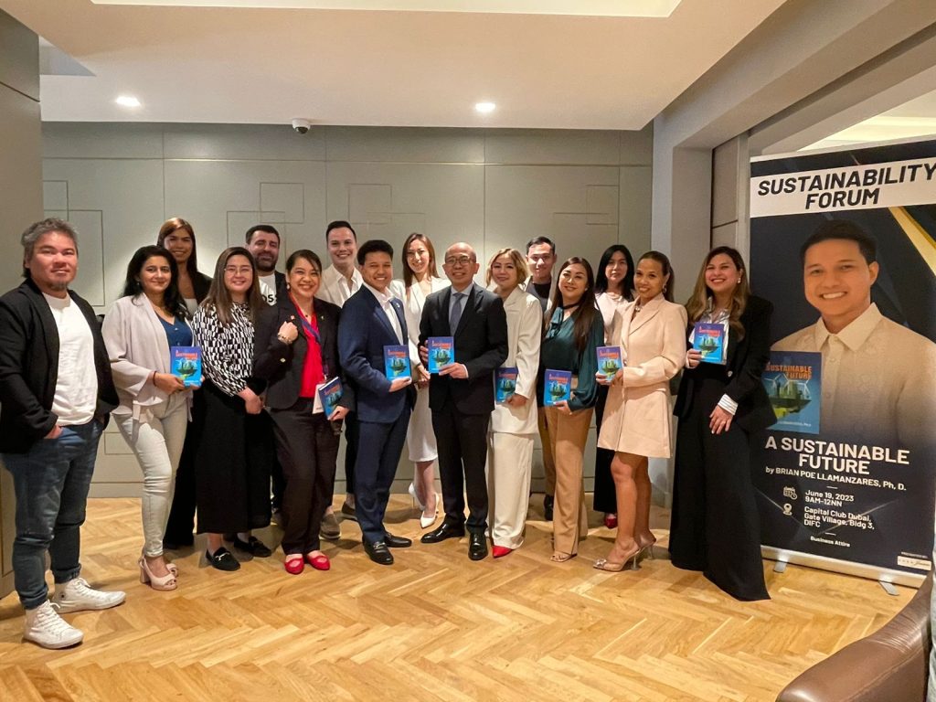 A sustainable future: Dr. Brian Poe Llamanzares visits Dubai, hosts ...