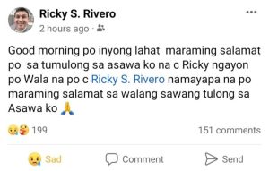 Actor-filmmaker Ricky Rivero passes away at 51 - The Filipino Times