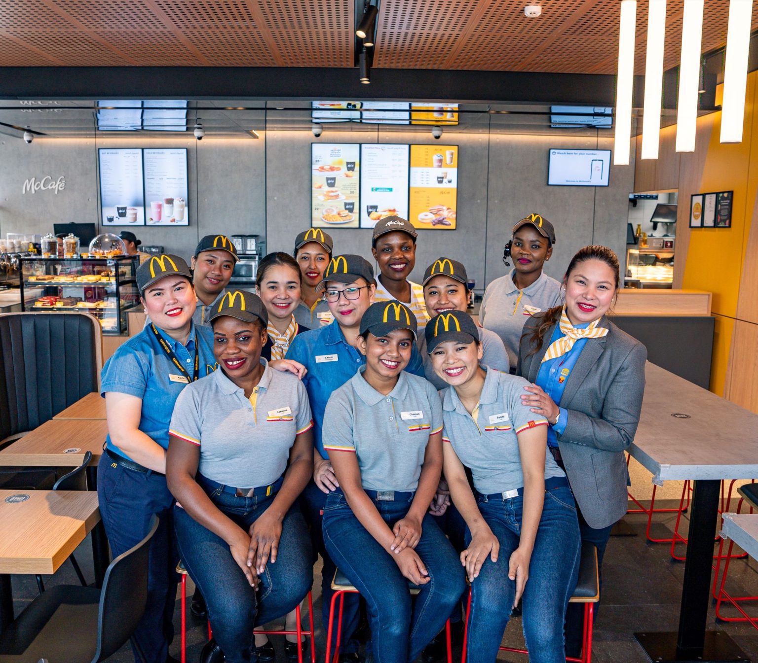 McDonald’s UAE opens its first restaurant run by an all-female ...