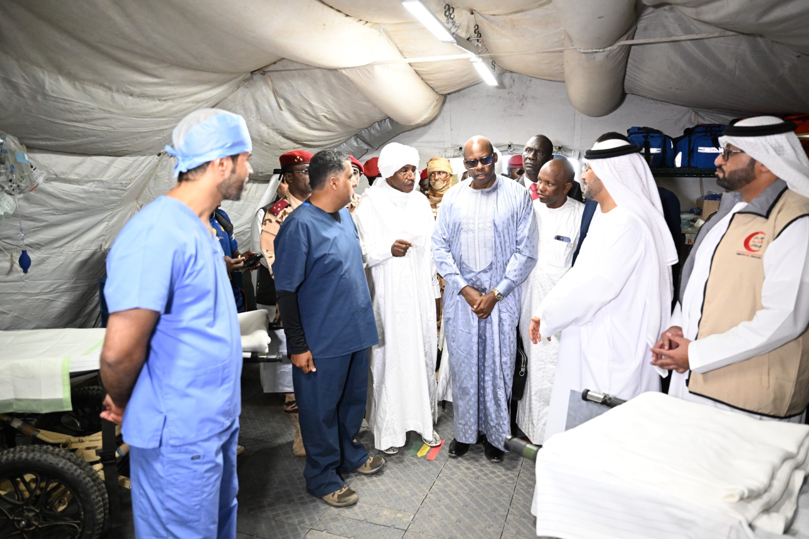 UAE builds field hospital in Chad to aid Sudanese refugees - The ...
