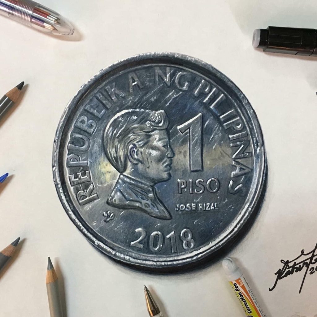 'Parang totoong pera': Local artist transforms money into art - The ...