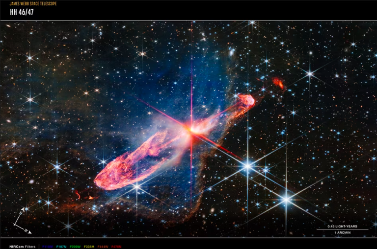 Mysterious giant question mark spotted in space by James Webb Telescope ...