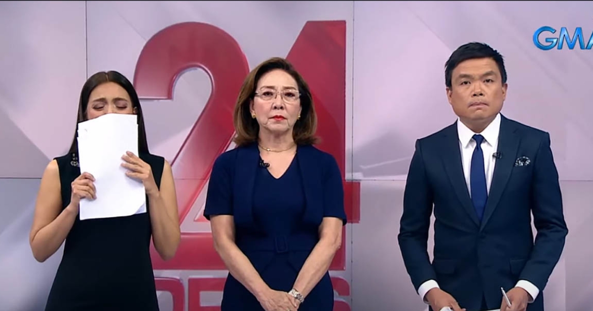 Mel Tiangco, Vicky Morales emotional as they report on Mike Enriquez’s death - The Filipino Times