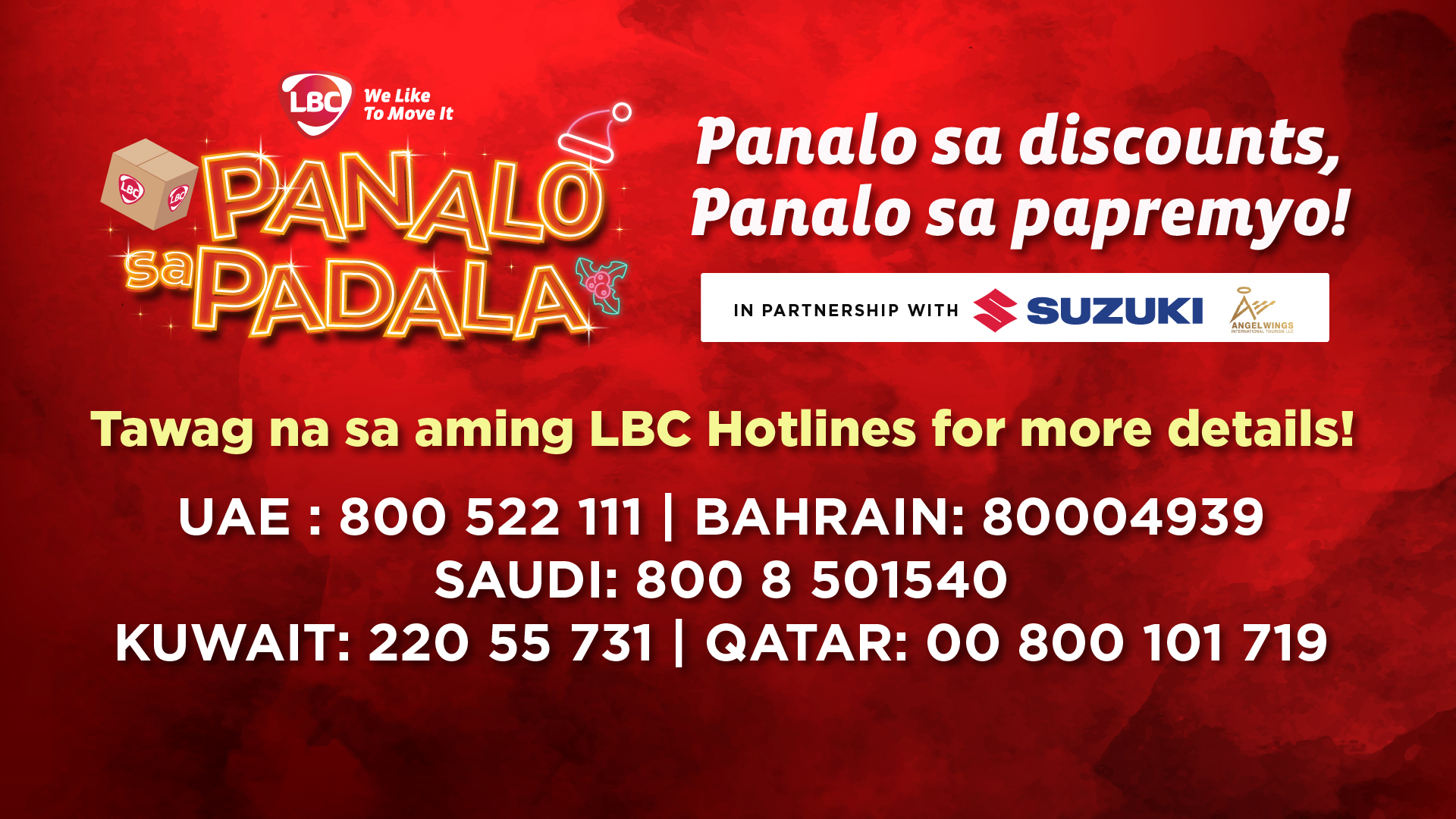 Spend less and win more this holiday season with LBC’s Panalo sa Padala ...