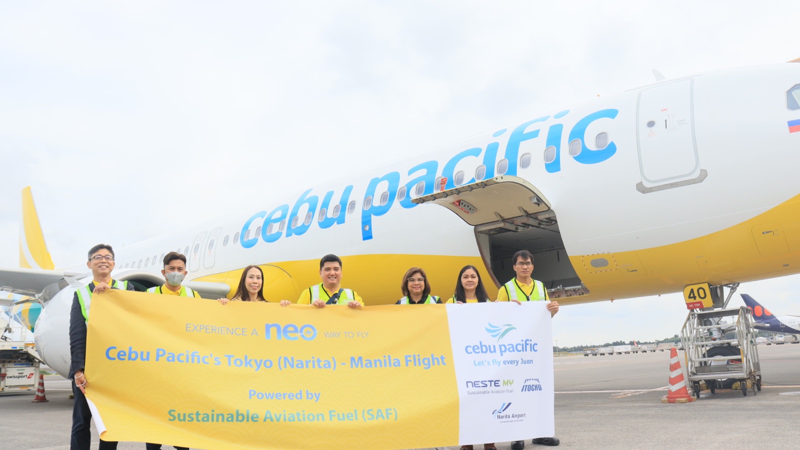 Cebu Pacific takes a historic leap towards sustainable aviation with ...