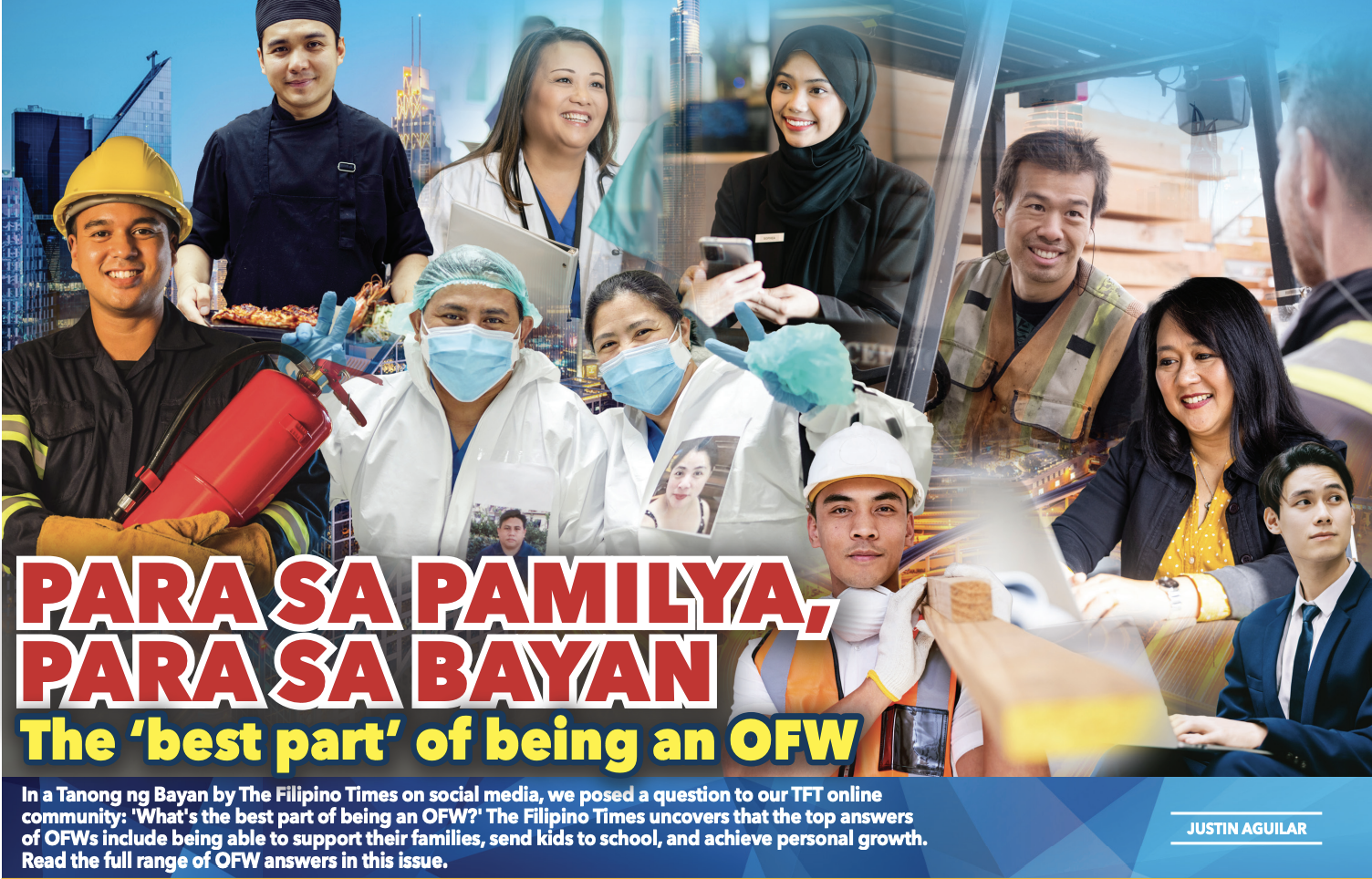 The ‘best part’ of being an OFW: Para sa pamilya, para sa bayan - The ...