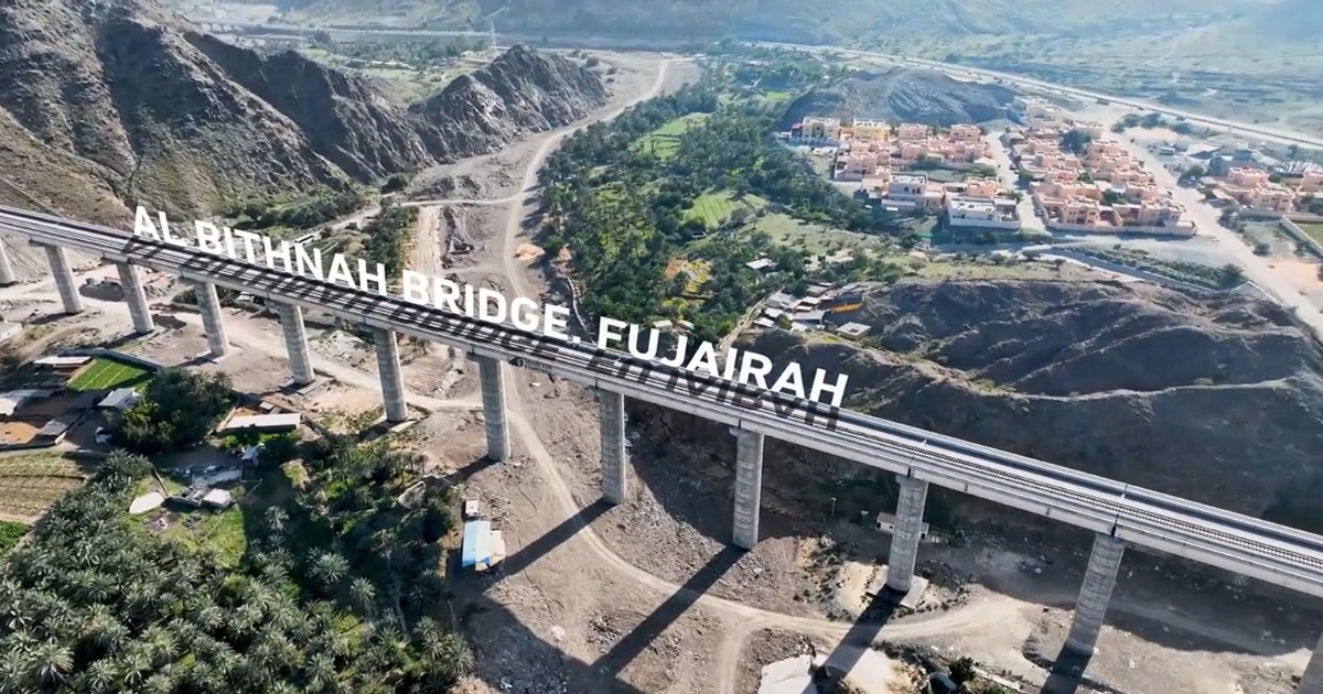 UAE unveils ‘tallest structure’ on Etihad Rail’s network – The Filipino ...