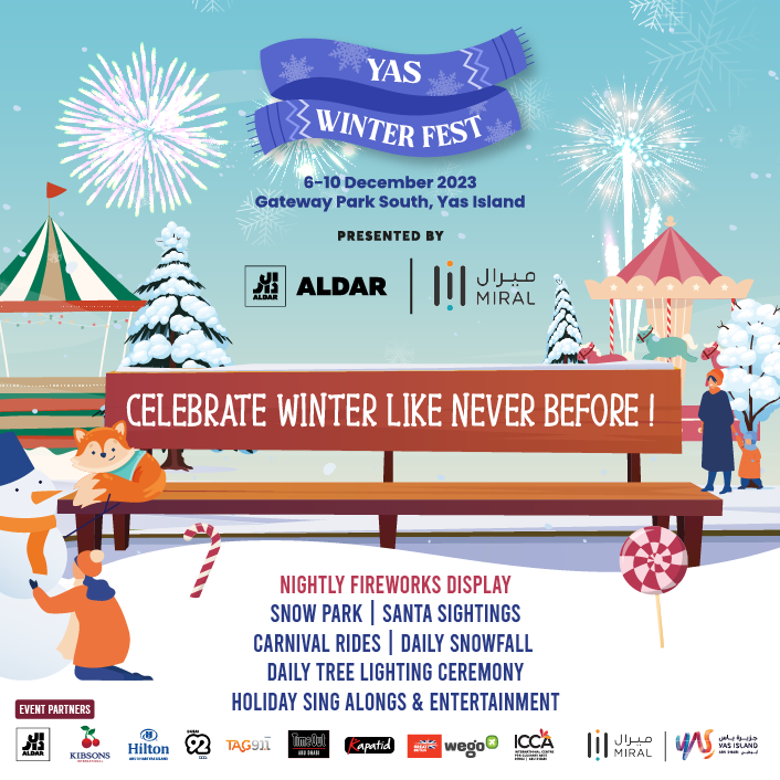 Abu Dhabi’s Newest, Biggest Winter Celebration Is Here! Join Yas Winter ...