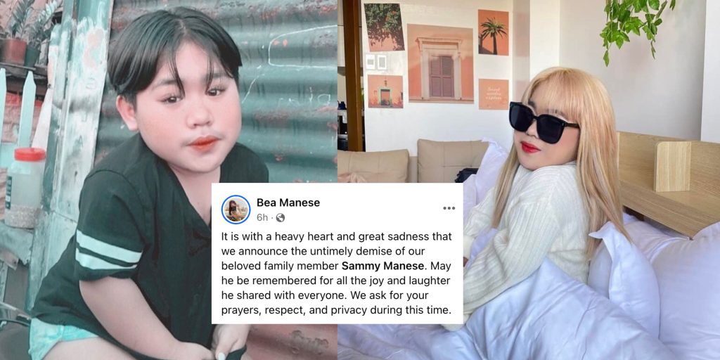 Tiktok star and YouTuber Sammy Manese passes away - The Filipino Times