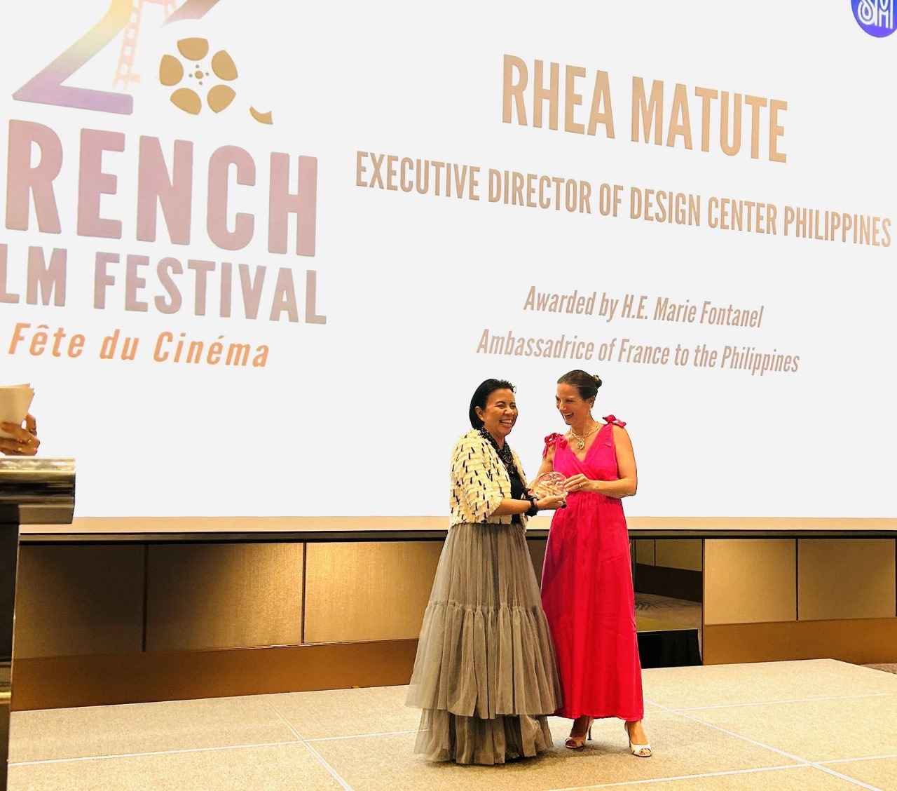 Design Center of the Philippines Executive Director Rhea Matute honored ...