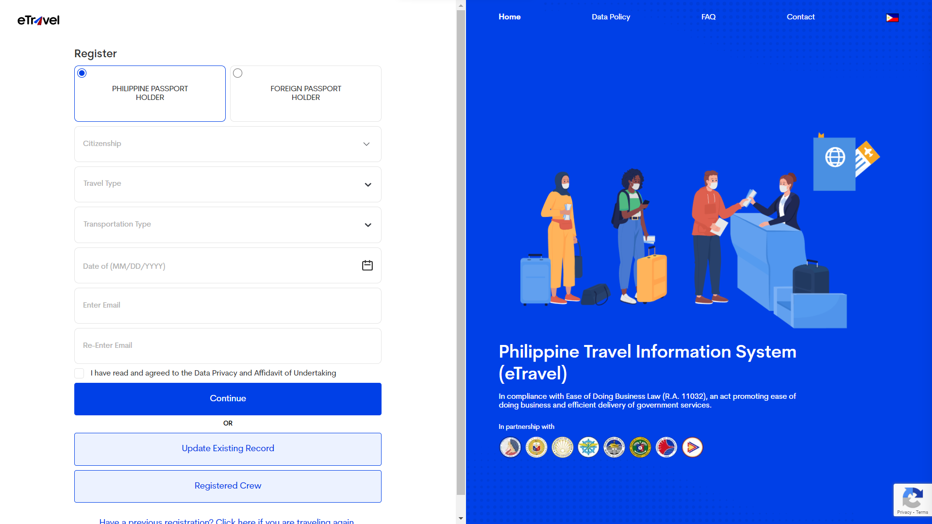 Passengers must register on eTravel - PH Immigration - The Filipino Times
