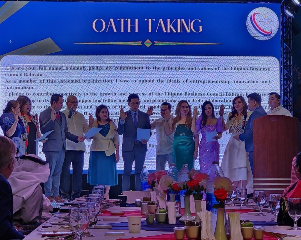 Filipino Business Council Bahrain celebrates its grand launching - The ...