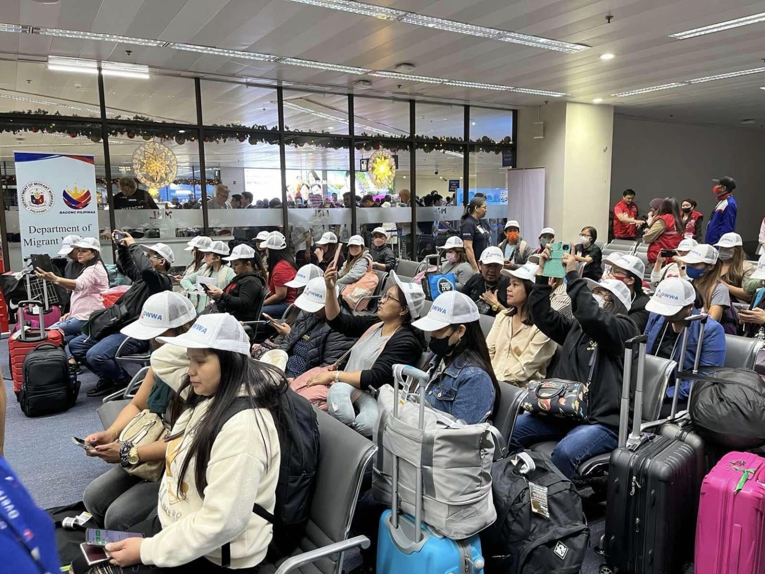 More distressed OFWs from Lebanon, UAE arrive in PH - The Filipino Times