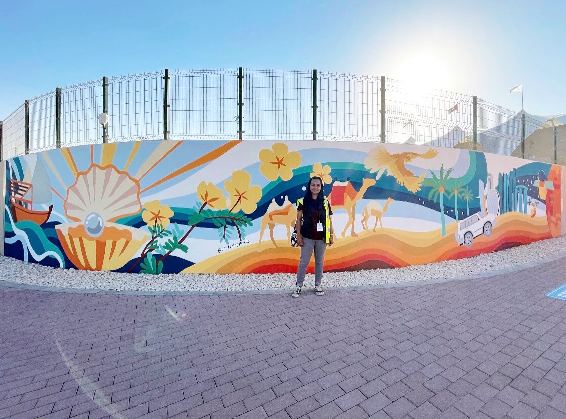 From customizing shirts to creating stunning murals: The colorful journey of a Filipina artist ...