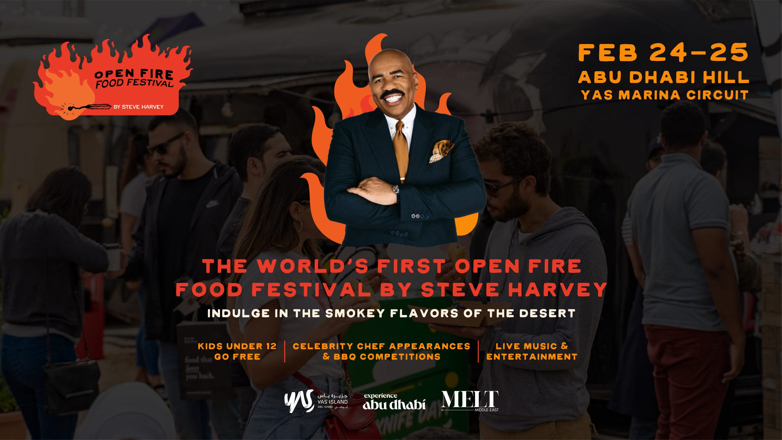 The World’s First Open Fire Food Festival By Steve Harvey: A Culinary ...