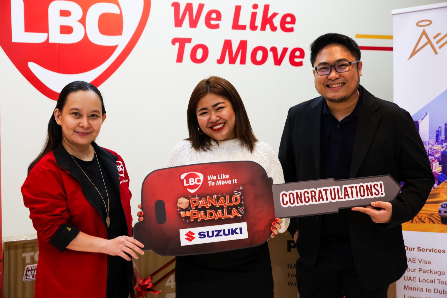 LBC's Panalo sa Padala Promo brightens the New Year for OFWs with 1 lucky winner of P500k and 7 ...