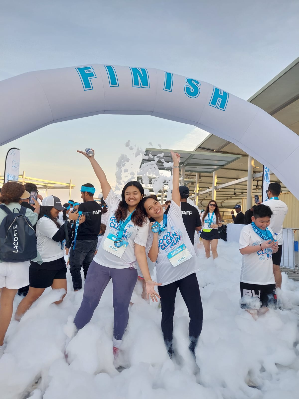 Bubbling bliss: Participants create lasting memories at Bubble Run ...