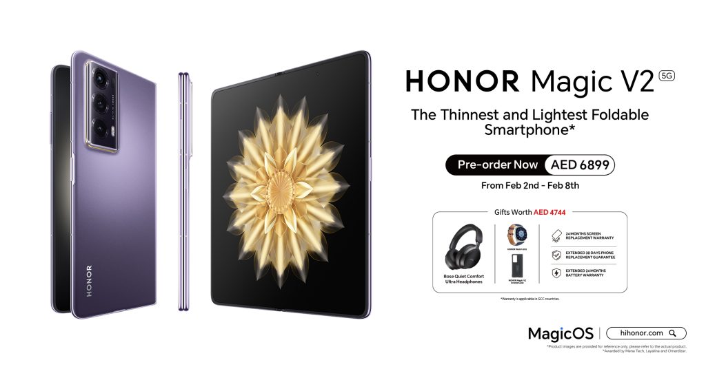 HONOR Announces the Launch of HONOR Magic V2 in the UAE - The Filipino ...