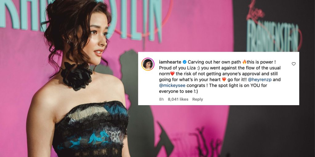 Heart Evangelista praised Liza Soberano for Hollywood debut - The Filipino Times