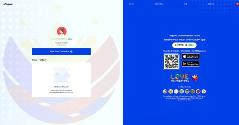 Step-by-step guide: How to use eTravel on web - The Filipino Times